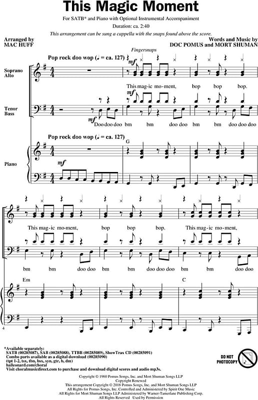 This Magic Moment | Reverb