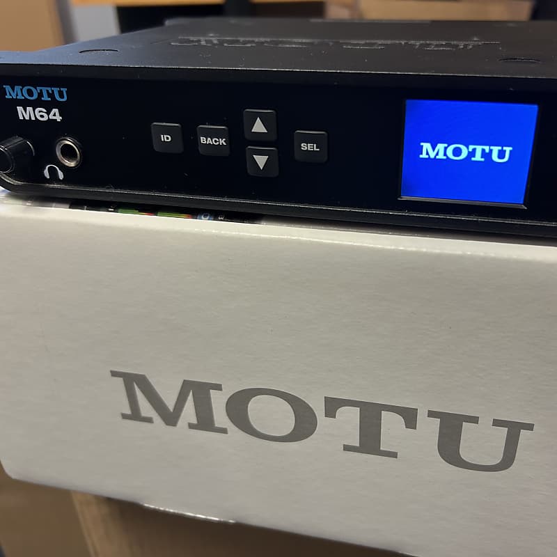 MOTU M64 MADI/AVB Interface 2017-Present - Black | Reverb