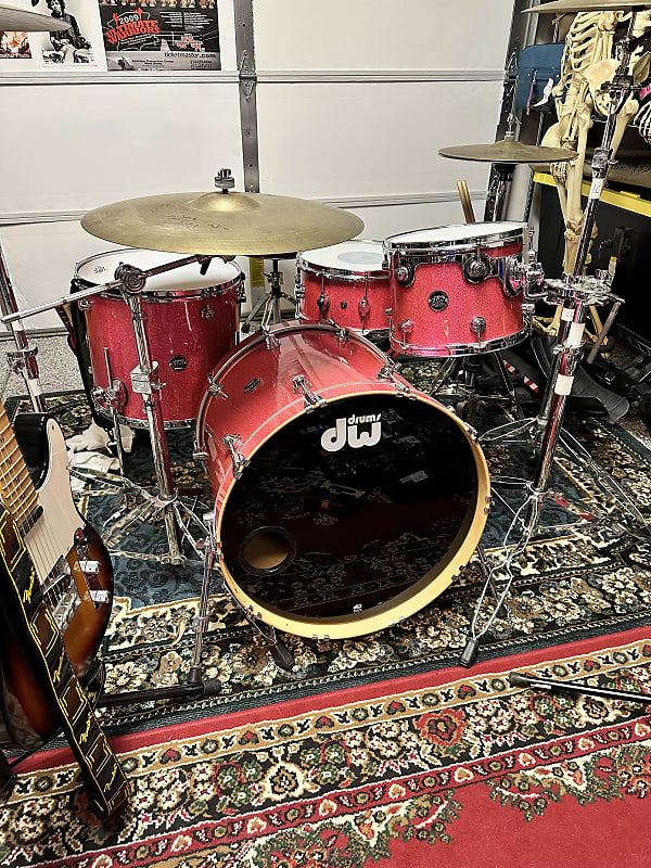DW Drums 2016 - Pink Flake | Reverb