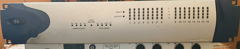 Digidesign AD/DA 96 IO | Reverb