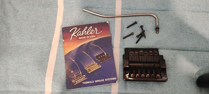 KAHLER 2300 FLAT MOUNT 1984 - BLACK | Reverb