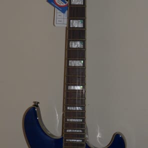 Cort M600-BB Bright Blue Guitar Mahogany Body | Reverb