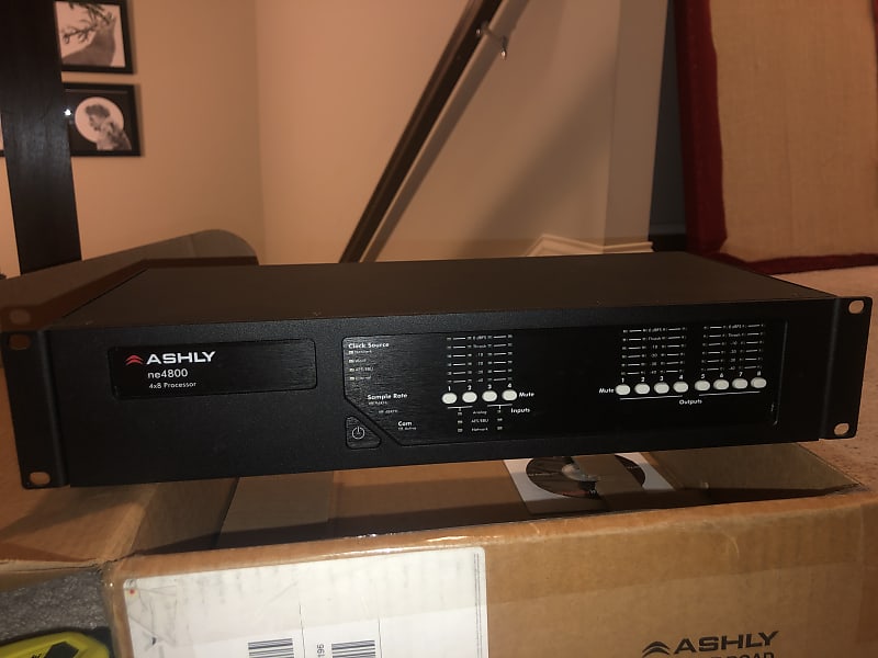 Ashly ne4800 4x8 Processor Black | Reverb