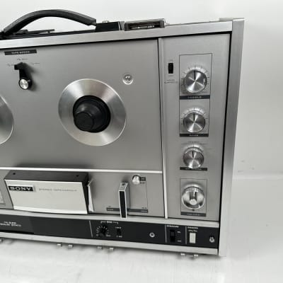 Sony TC-540 Tapecorder Reel to Reel Tape Recorder Black | Reverb