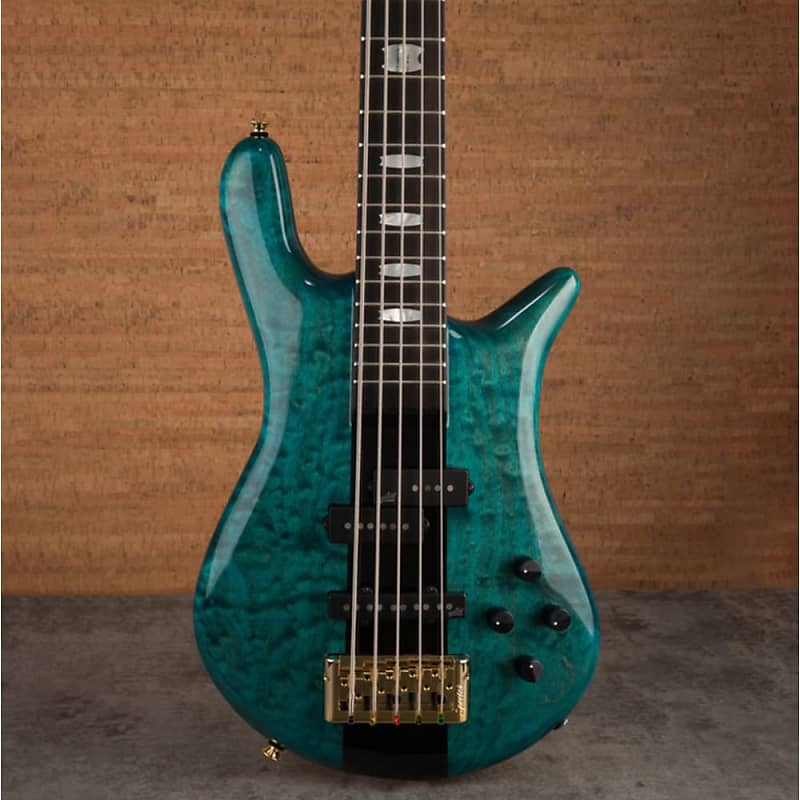 Spector Euro5 LT 5-String Bass Guitar - Teal Glow - | Reverb