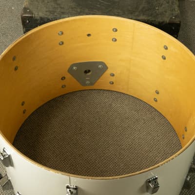 1980s Ludwig White Cortex "Concert Tom" Drum Set | Reverb