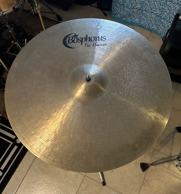 Bosphorus 20” Jeff Hamilton Hammer Ride | Reverb