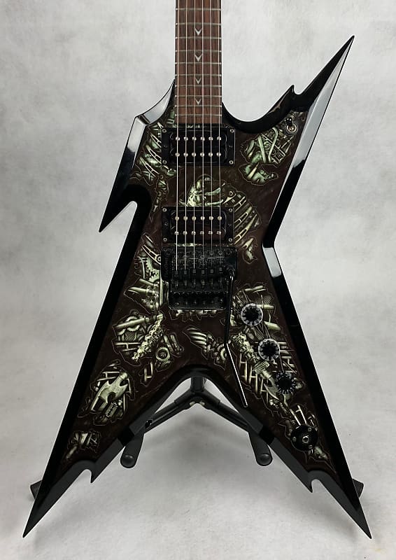 *Used* Dean Dime Razorback - Bio Mech w/ Case | Reverb