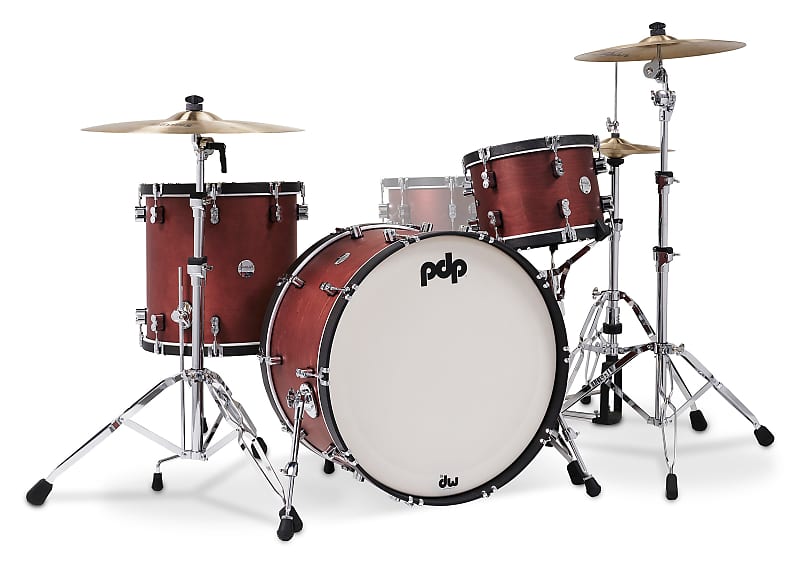 PDP Concept Classic Series 3-Piece Maple Shell Pack, Ox Blood | Reverb