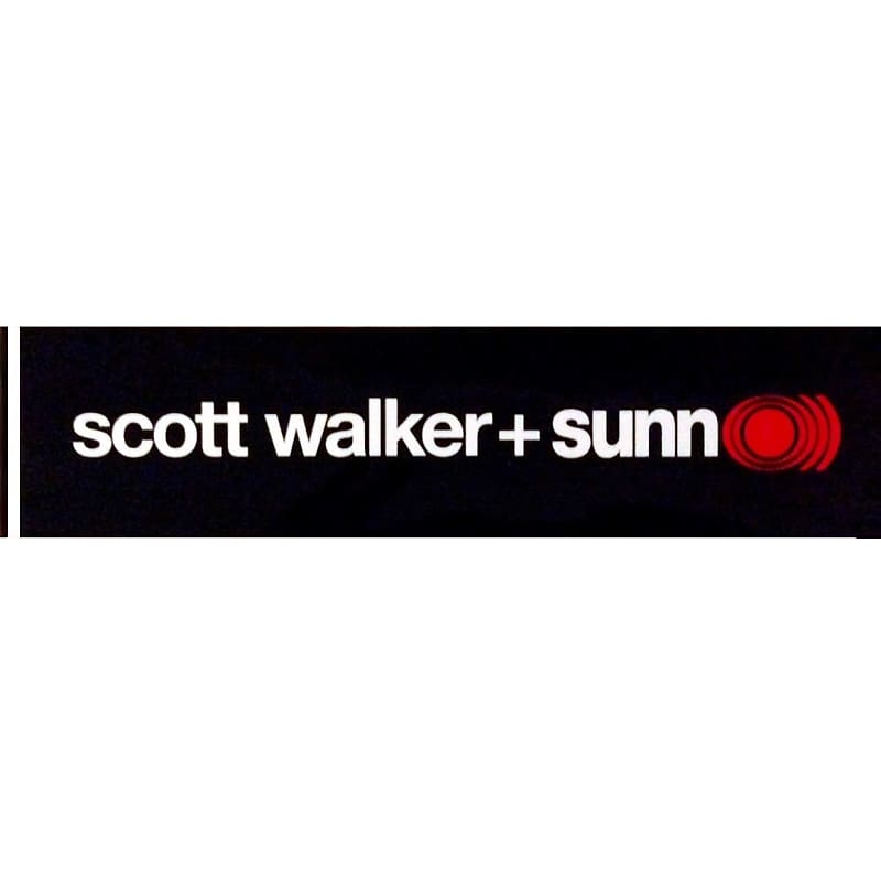 SCOTT WALKER + SUNN O))) Souced Ltd Ed RARE New Sticker! | Reverb