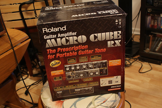 Roland Guitar Micro Cube RX ? Black AC/Battery Operated | Reverb