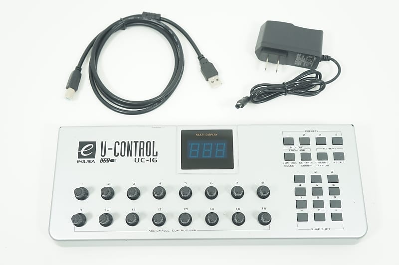 [SALE Ends July 18] EVOLUTION UC-16 U-Control Hardware USB | Reverb