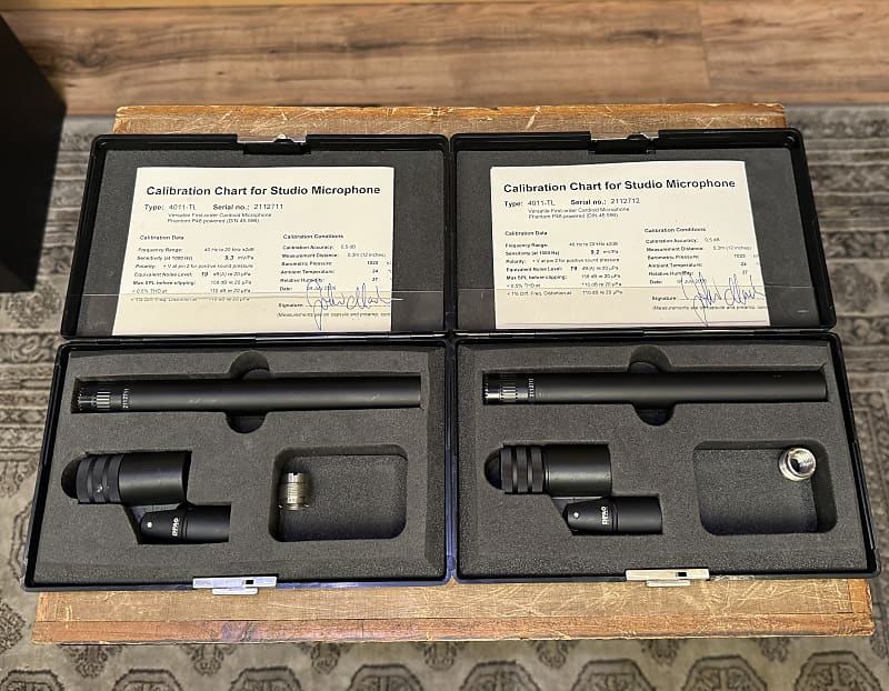 DPA 4011-TL Sequential Pair. Excellent. Original Accessories. | Reverb