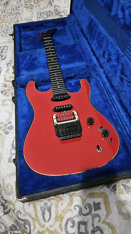 AS IS!! U FIX!! Project Gibson U2 1987 - Ferrari red | Reverb