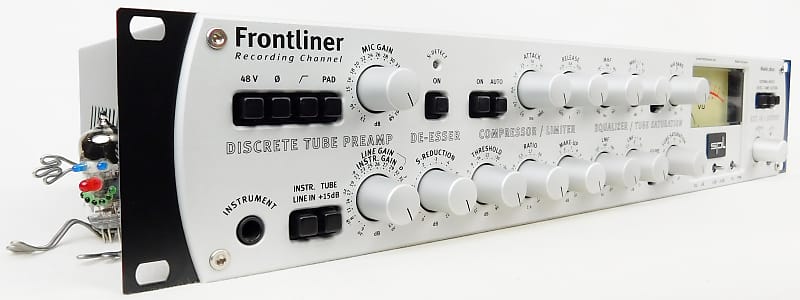 SPL Frontliner High-End Tube Mic Preamp Channel + Top Zustand | Reverb