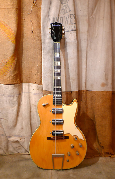 Silvertone by Kay 1445 Speed Demon 1962 Blond | Reverb