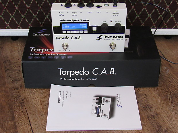 Two Notes Torpedo C.A.B. speaker cab simulator Mint Condition | Reverb