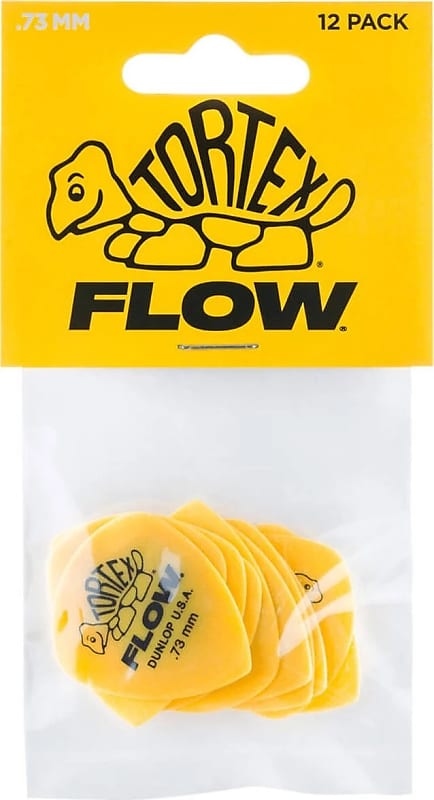 Dunlop Tortex Flow Standard .73mm- 12 Pack | Reverb