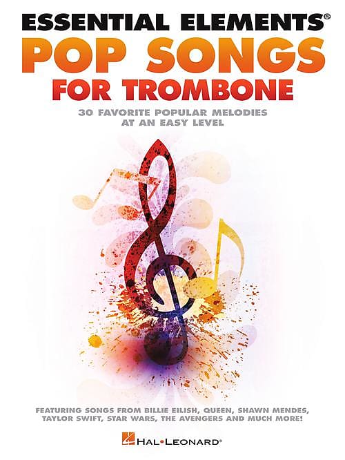 Essential Elements Pop Songs For Trombone Essential Elements | Reverb