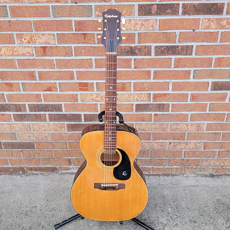 Epiphone FT-120 1970's - Natural | Reverb