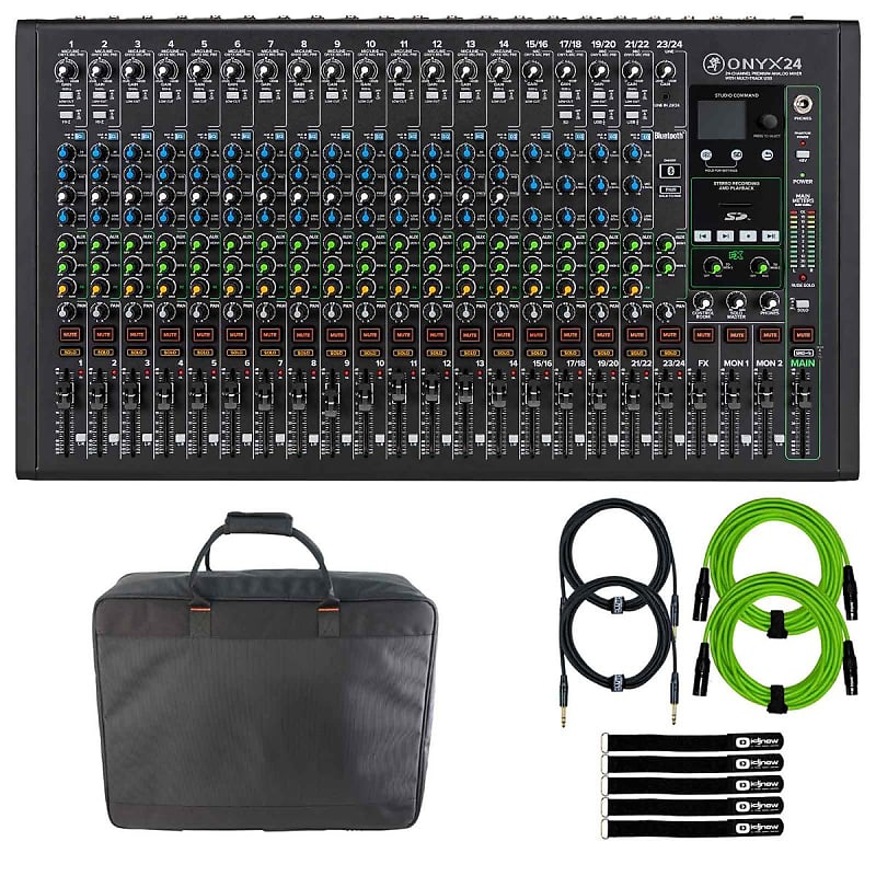 Mackie Onyx24 24-Channel Premium Analog Live Sound Effects FX | Reverb