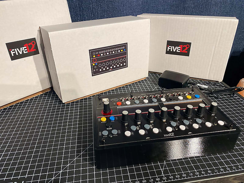 Five12 Vector Sequencer Mint (3D Case, New Silver Panel + | Reverb