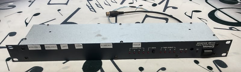 Biamp Advantage DRC 4+4 Digital Remote Control Rack Unit | Reverb