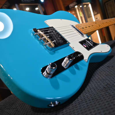 Fender American Professional II Telecaster - Miami Blue #2221 | Reverb