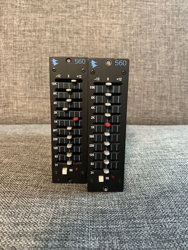 Api 560 500 Series Graphic EQ Pair | Reverb
