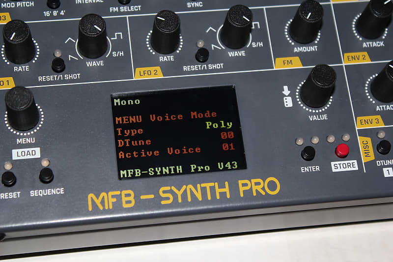MFB Synth Pro 8 Voice Desktop Polyphonic Synthesizer | Reverb