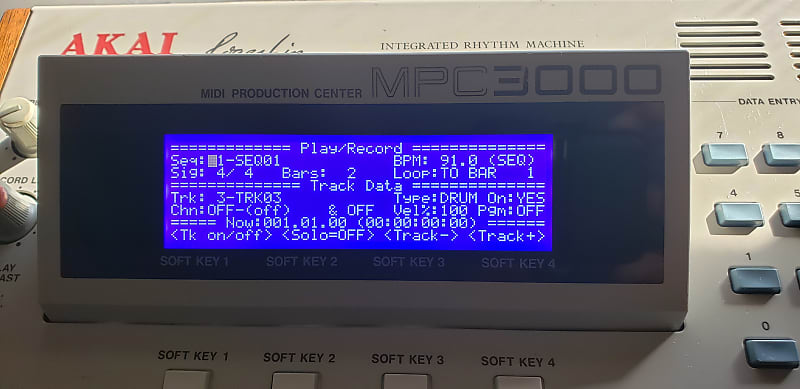 Akai MPC 3000 Replacement LCD Display | Reverb