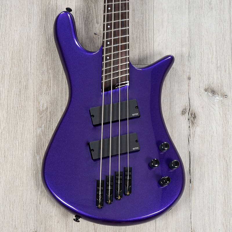 Spector NS Dimension 4 HP Multi-Scale Bass, Ebony | Reverb