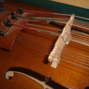 Swedish Nyckelharpa keyed fiddle folk instrument chromatic | Reverb