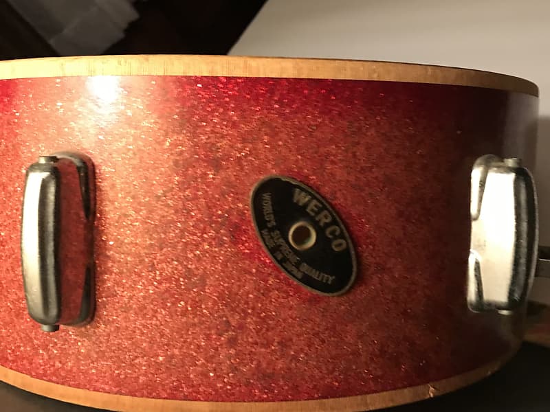 Werco Drum shell with red sparkle outside Circa1960’s | Reverb Canada