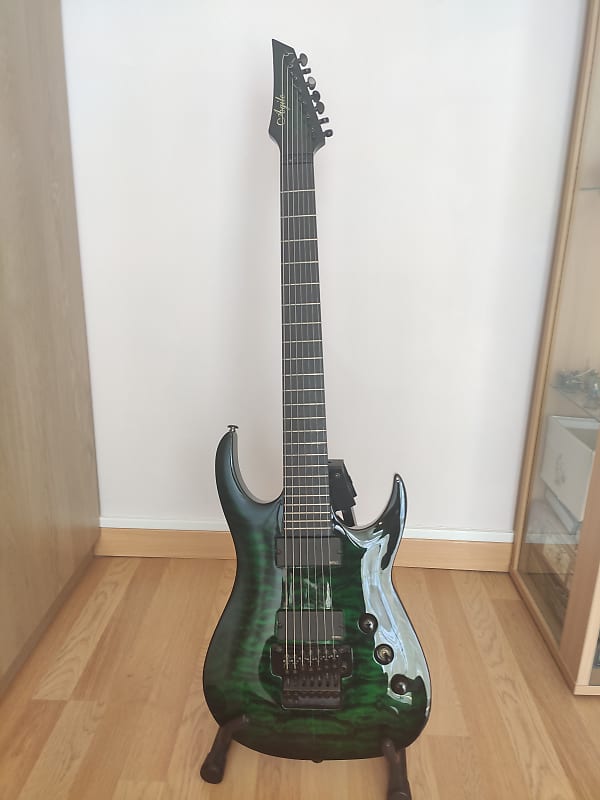 Agile 7 String 27" Scale Electric Guitar Interceptor Pro 727 | Reverb