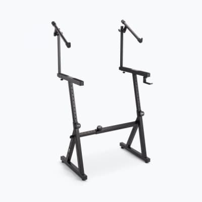 Stagg MXS-2 Black Heavy Duty Z type keyboard / mixer stand | Reverb