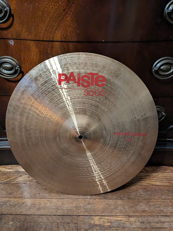 Paiste 3000 Power Crash 18 inch 1987 | Reverb