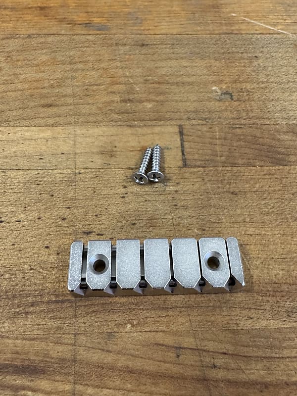 Rare NOS Satin Nickel Wilkinson USA Roller Nut Jeff Beck | Reverb