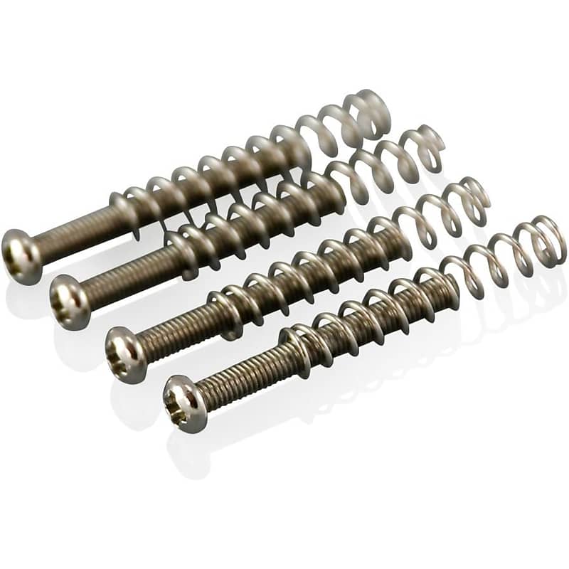 Guitar Gear Pickup Height Screws (4 Pack) - Chrome | Reverb