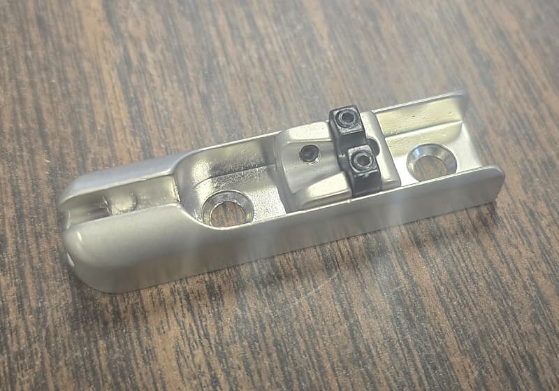 Allparts Economy Single String Lock-Down Bass Bridge Satin | Reverb
