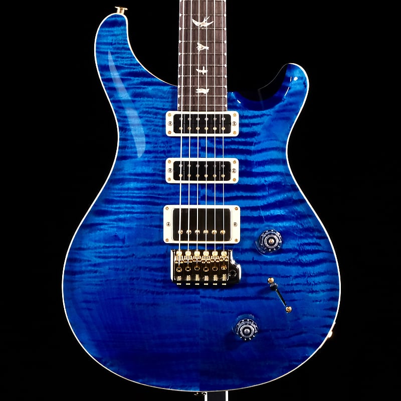 PRS Studio Electric Guitar - Blue Matteo/Blue Back - 10-Top | Reverb