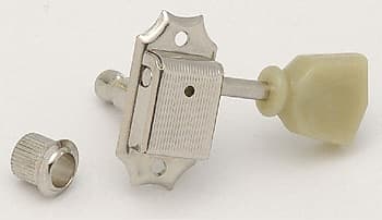 Vintage Style 3X3 Tuning Keys, Plastic Keystone Buttons - | Reverb