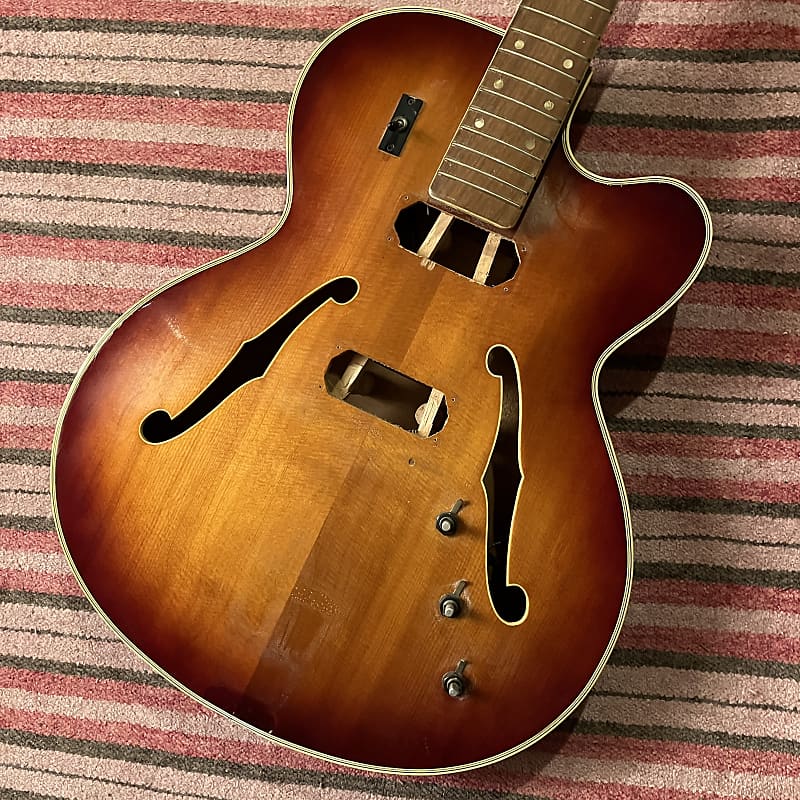 60's Hofner President 457/12 Guitar Husk Project 12 String | Reverb