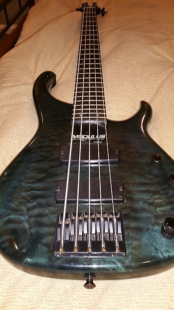 Modulus Quantum 5 1995 Quilt Maple Green | Reverb