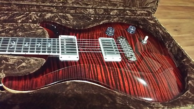 Paul Reed Smith PRS McCarty MC-58 MC58 2011 Fire Red Burst | Reverb