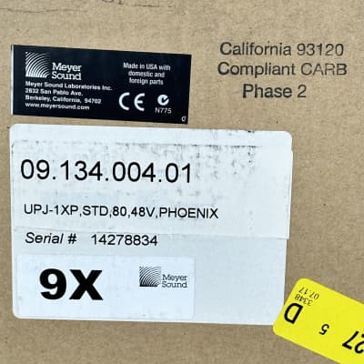 Meyer Sound UPJ-1XP Compact VariO Loudspeaker | Reverb