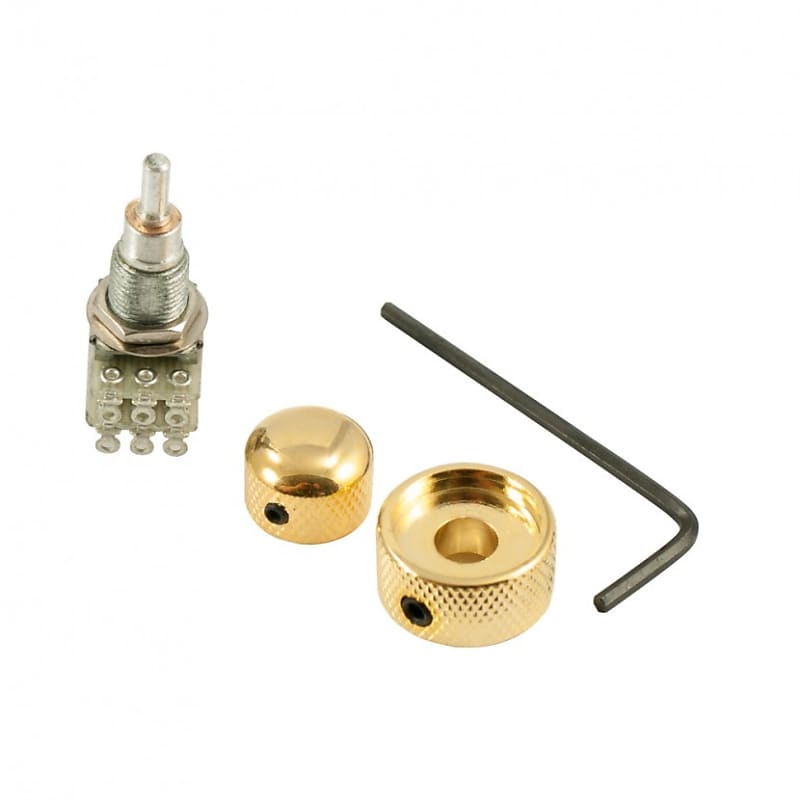 Alpha CP500GD-20 Concentric Potentiometer 500 kohm - Gold | Reverb