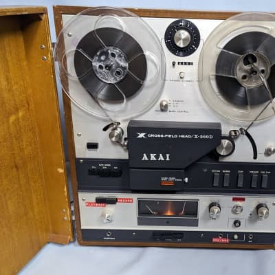 AKAI X-360D Vintage Stereo Bi-Directional Reel to Reel Tape | Reverb