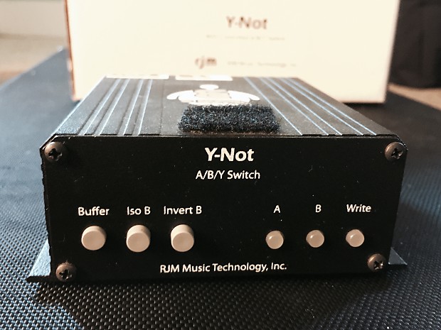 RJM Y-Not (MIDI ABY Pedal) | Reverb