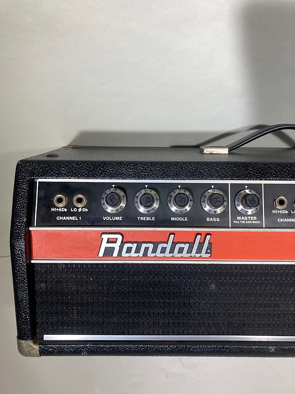 Randall Amp Head (US Made) R-300 70's - Black | Reverb